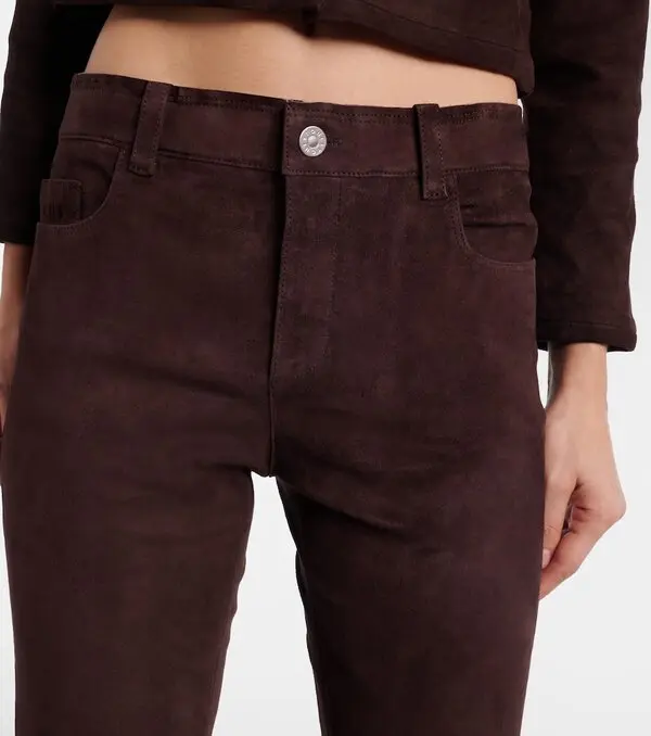 Stouls Dean 22 Suede Flared Pants