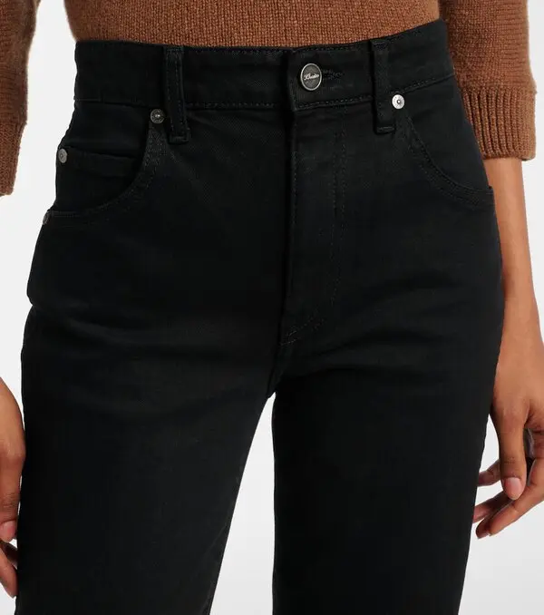 Khaite Viv Slim Jeans - Black