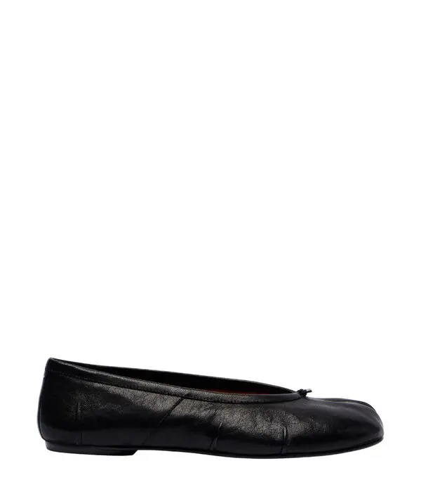 MAISON MARGIELA Tabi Leather Ballet Flats