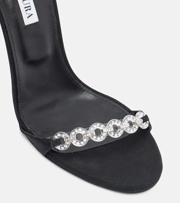 AQUAZZURA Bijoux 105 Embellished Sandals