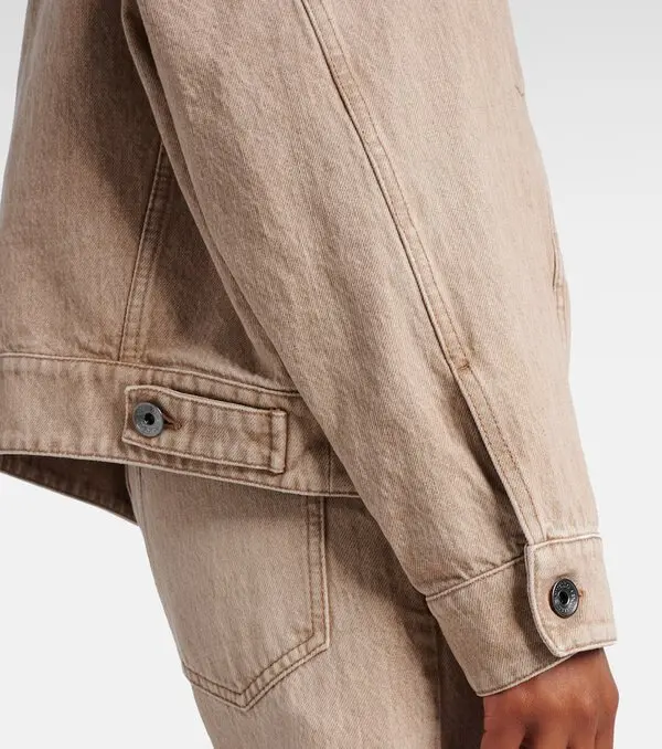Brunello Cucinelli Denim Trucker Jacket