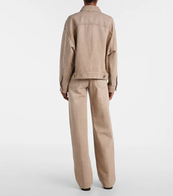 Brunello Cucinelli Denim Trucker Jacket