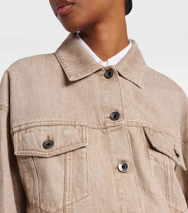 Brunello Cucinelli Denim Trucker Jacket