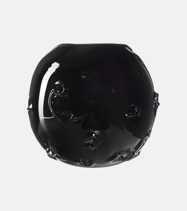 LOUISE ROE S.r. Glass Vase - Black