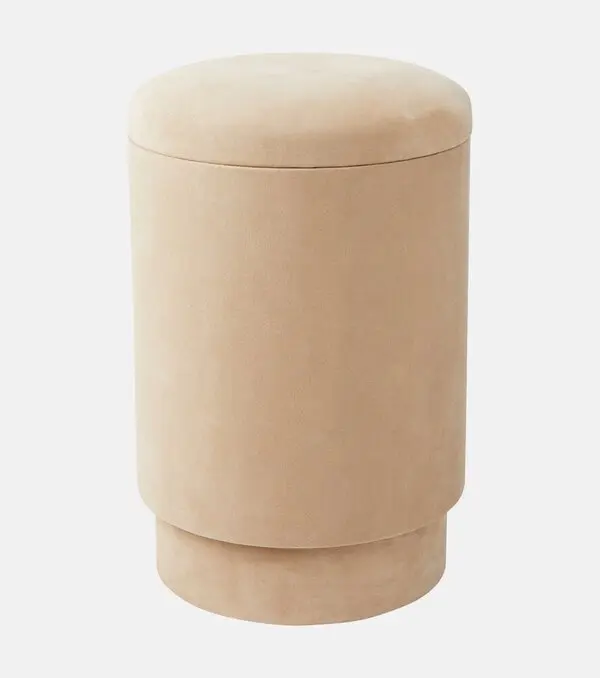 MICHAEL VERHEYDEN Michaël Verheyden Suede Stool - Beige