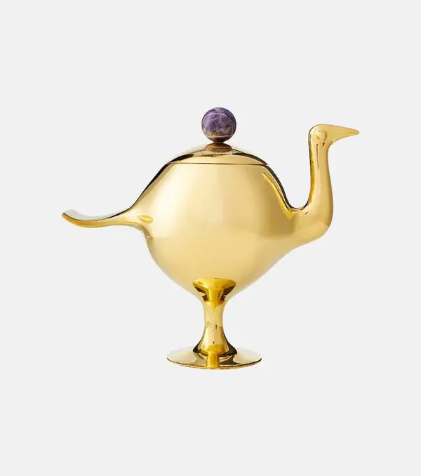 Jonathan Adler Bird Container - Gold