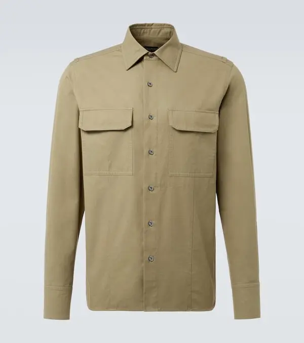 TOM FORD Cotton Twill Shirt