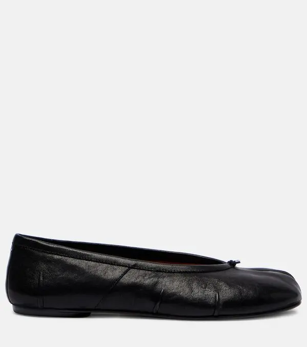 MAISON MARGIELA Tabi Leather Ballet Flats