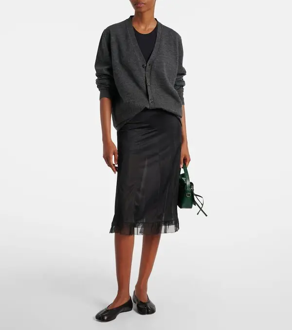 MAISON MARGIELA Tabi Leather Ballet Flats