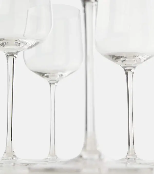 SERAX Midnight Flowers Mirtillo Tea Set Of 4 Wine Glasses Marni