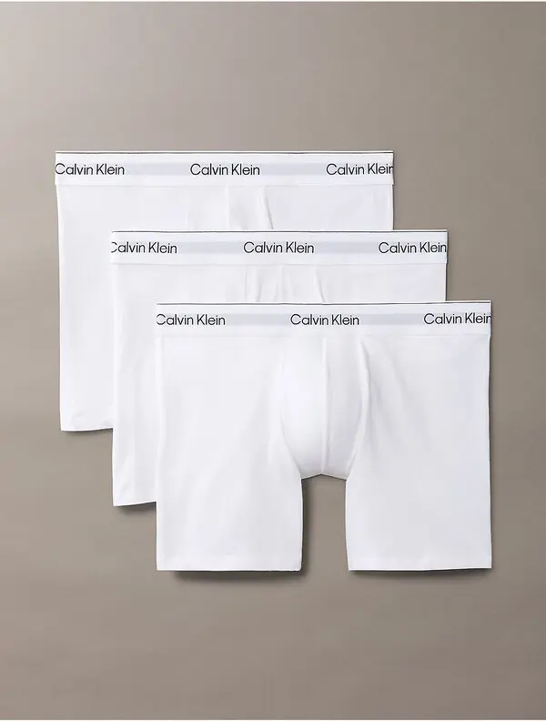 Calvin Klein Icon Cotton Stretch 3-pack Boxer Brief - White