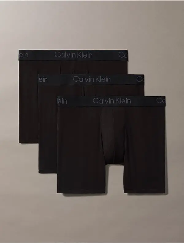 Calvin Klein Ultra Soft Modal 3-pack Boxer Brief - Black