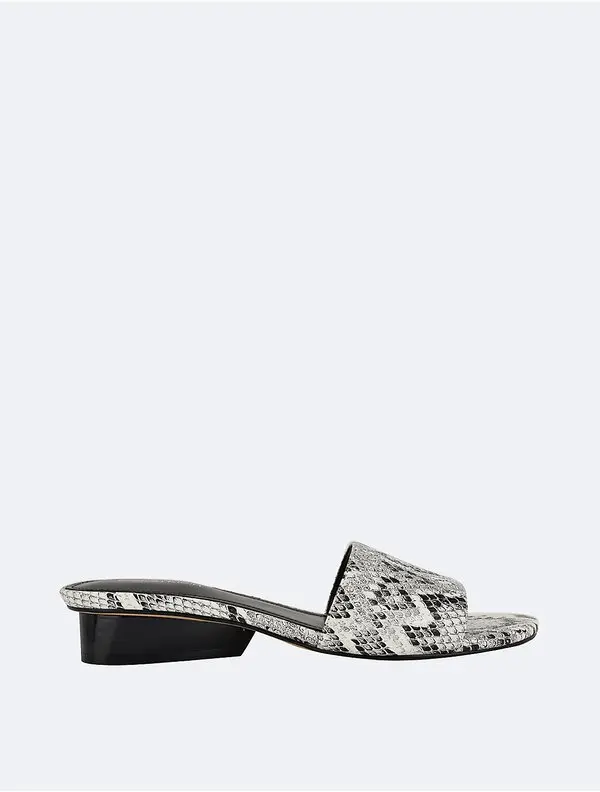 Calvin Klein Kimmie Sandal - White / Black