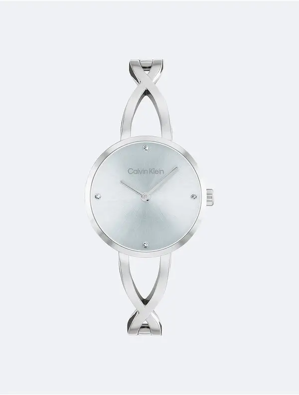 Calvin Klein Sculpted Bracelet Watch - Blue
