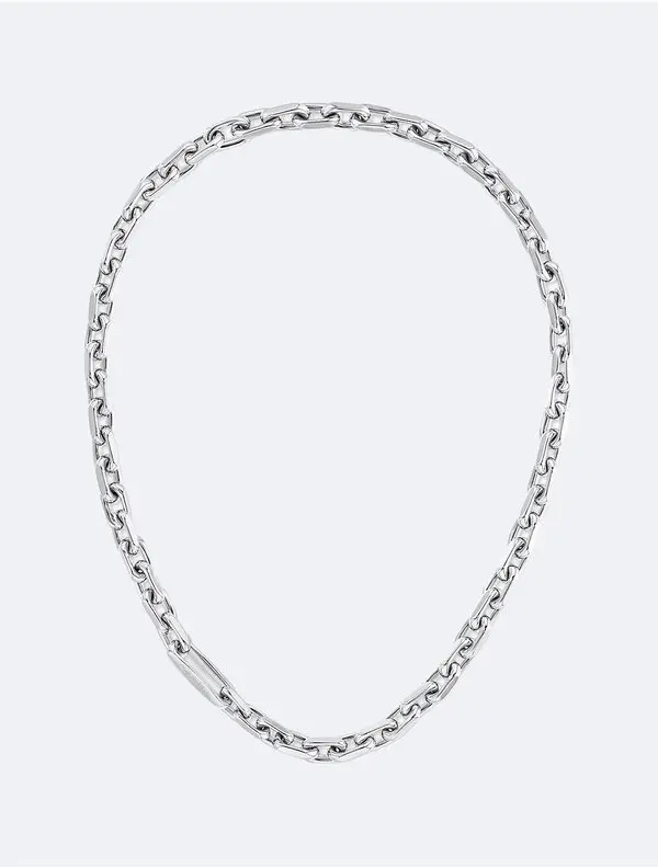 Calvin Klein Linked Necklace - Silver