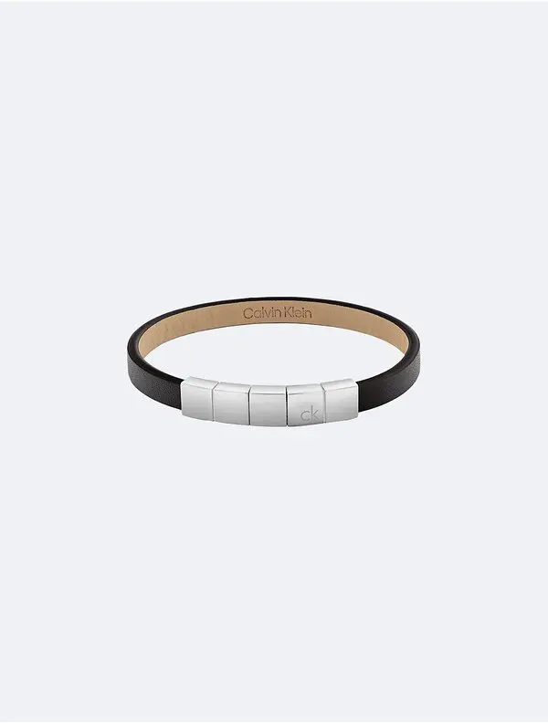 Calvin Klein Minimalist Squares Bracelet - Black