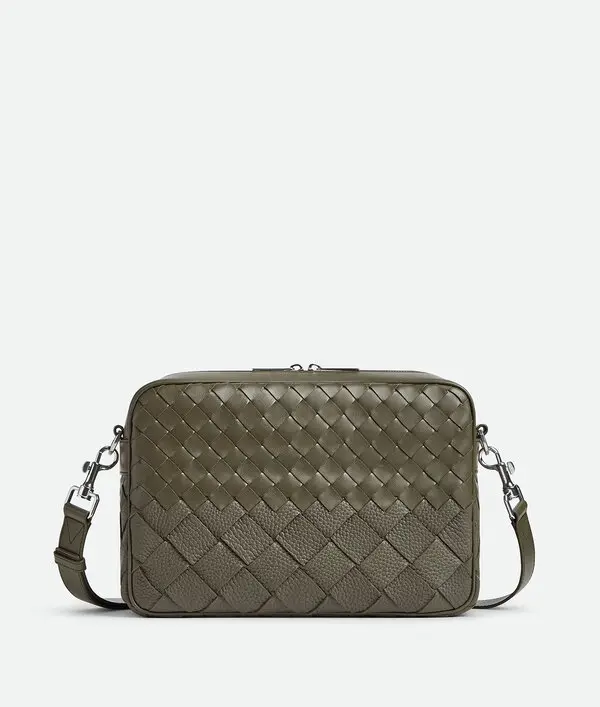 BOTTEGA  VENETA Intrecciato Camera Bag - Cypress