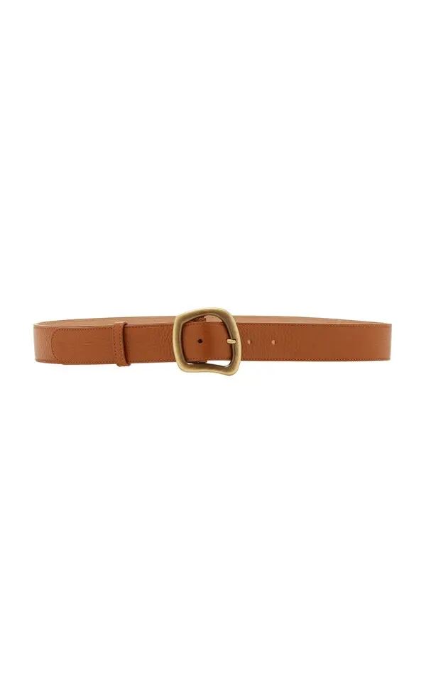 Gabriela Hearst Simone Leather Waist Belt - Brown