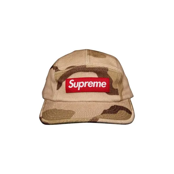 Supreme Wool Camp Cap - Tan