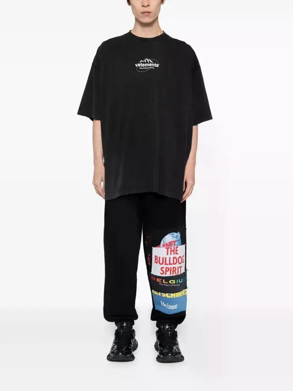 Vetements Graphic-print Trousers