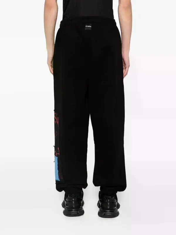 Vetements Graphic-print Trousers