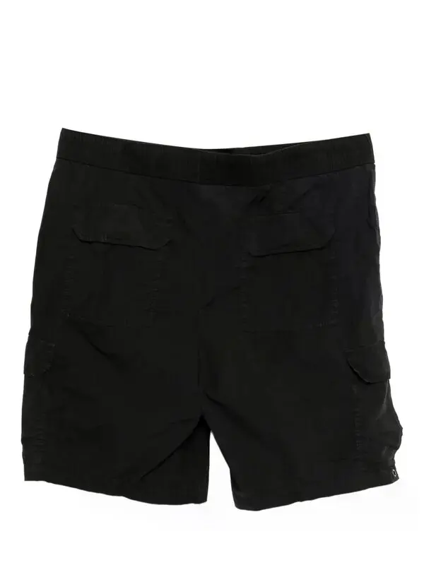 JAMES PERSE Poplin Cargo Shorts - Black