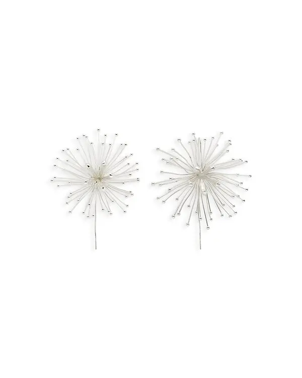 Cult Gaia Damita Drop Earrings - Silver