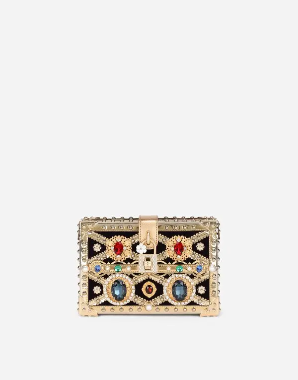 Dolce & Gabbana Dolce Box With Bejeweled Embellishment - Multicolor