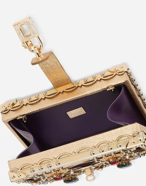 Dolce & Gabbana Dolce Box With Bejeweled Embellishment - Multicolor