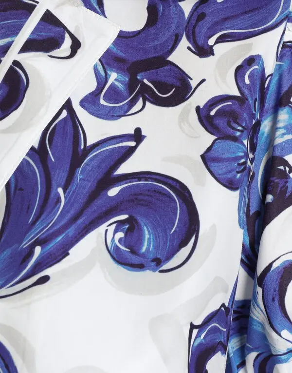 Dolce & Gabbana Majolica- Poplin Shirt - Print
