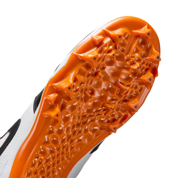 JORDAN 1 Mid Td Football Cleat - Orange