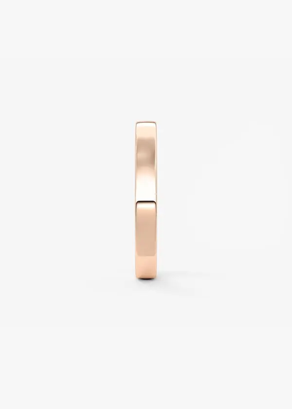 FRANK DARLING Square Wedding Band 2.5mm - Yellow Gold
