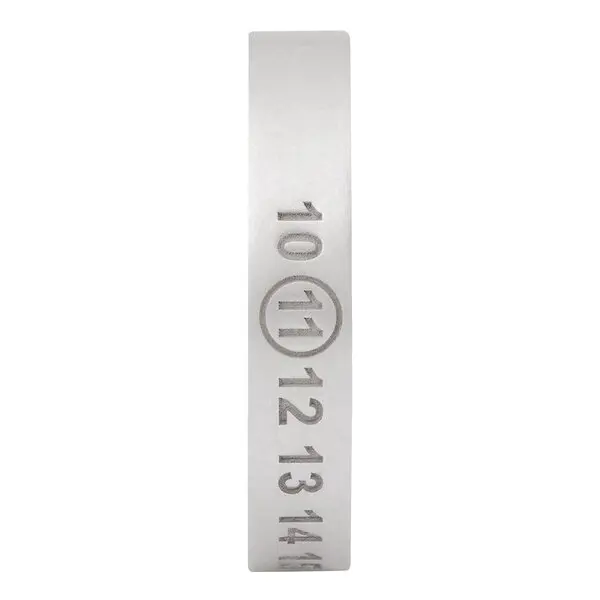 MAISON MARGIELA Number Reference Ring - Silver