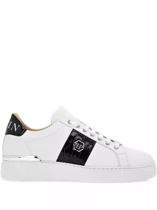Philipp Plein Panelled Low Top Sneakers