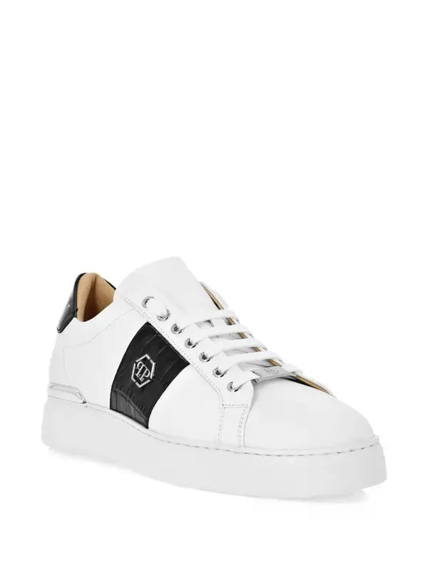 Philipp Plein Panelled Low Top Sneakers