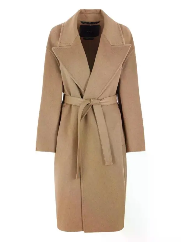 Max Mara Vale Peak-lapel Belted Coat