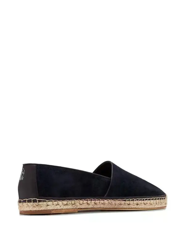 Brunello Cucinelli Suede Espadrille Loafers