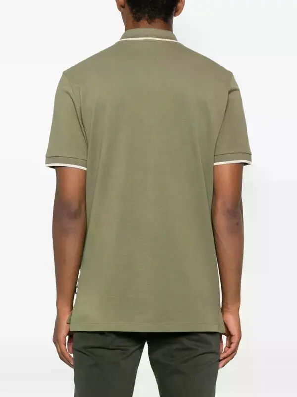 BOSS Cotton Polo Shirt - Green
