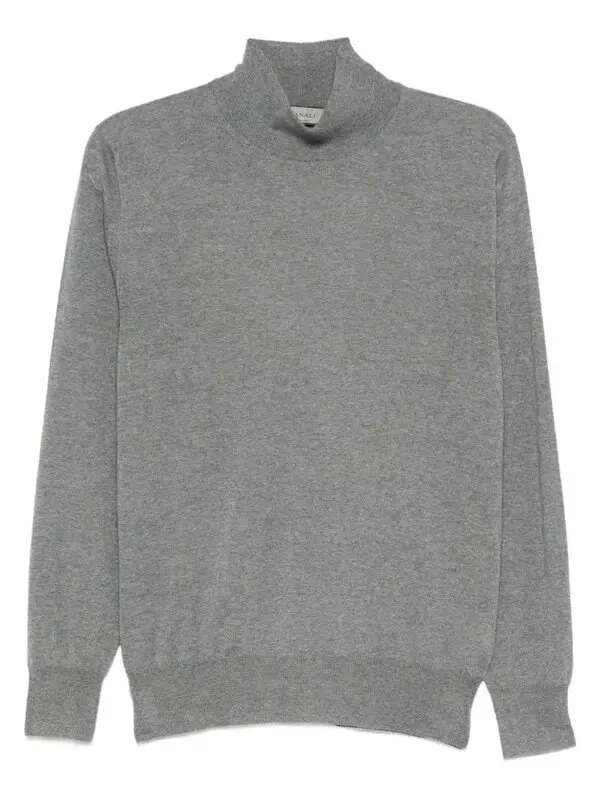 Canali Wool Turtleneck Sweater