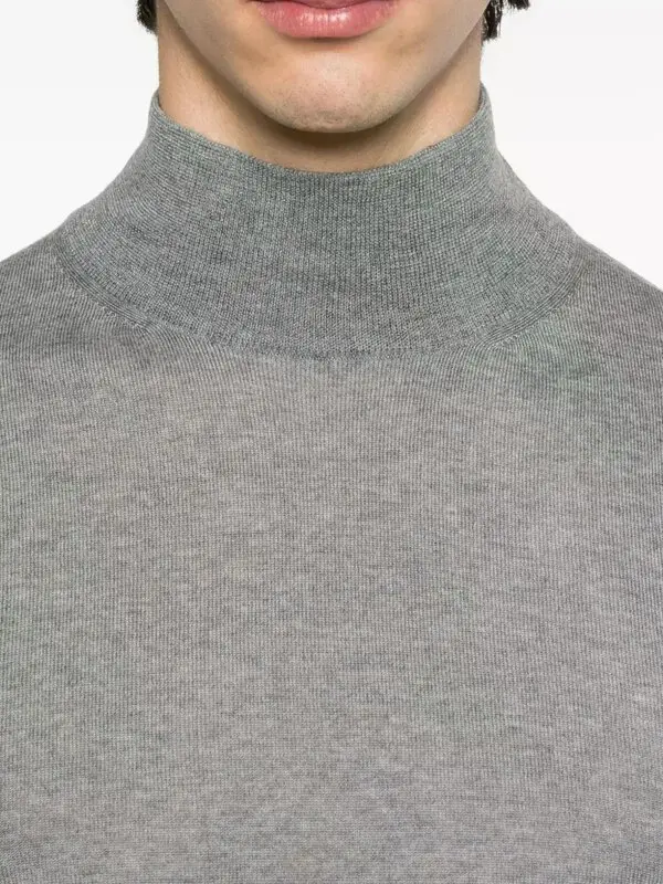 Canali Wool Turtleneck Sweater