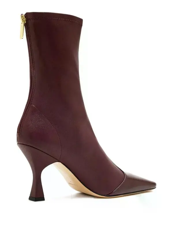 Studio Amelia 90mm Maverick Zip-detail Ankle Boots