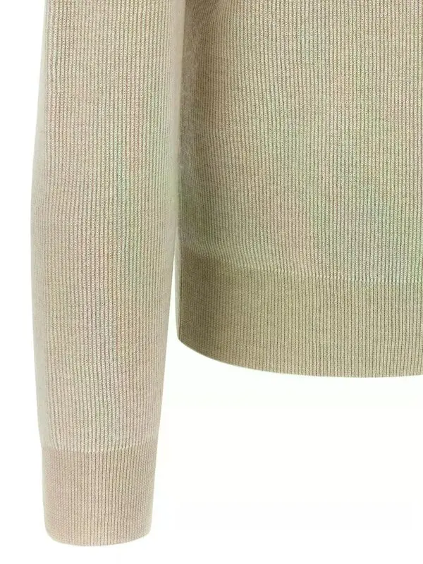 Brioni Ribbed Crew-neck Sweater