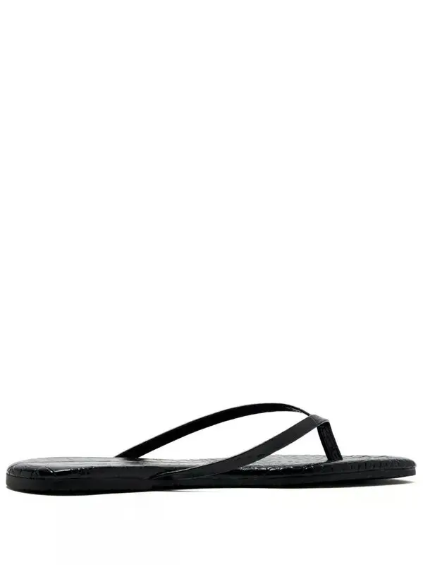 Tkees Lily Square-toe Sandals - Black
