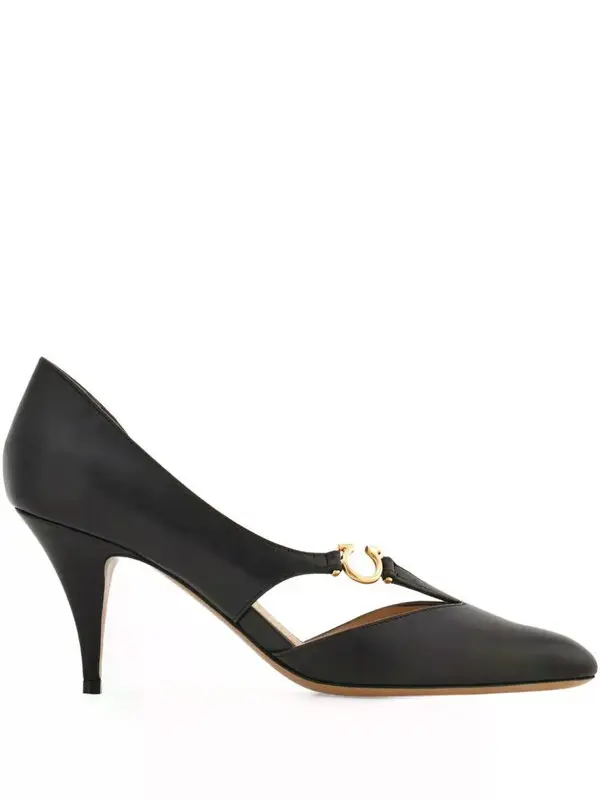 FERRAGAMO 70mm Gancini Pumps