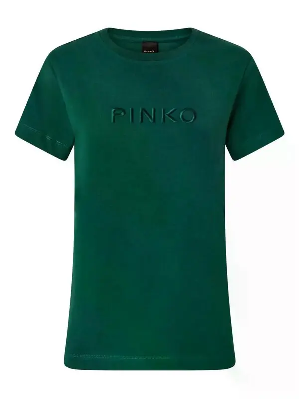 Pinko Embroidered Cotton T-shirt