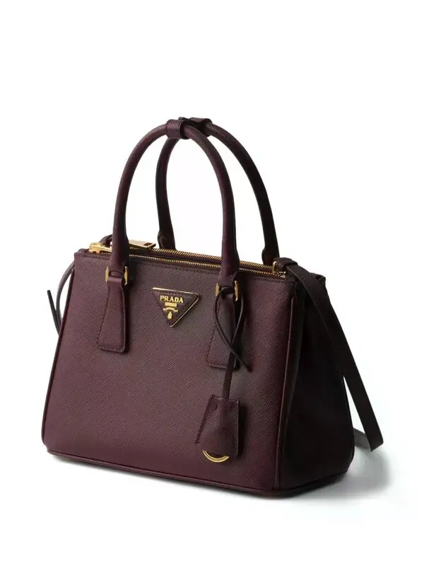 Prada Galleria Cross Body Bag - Red