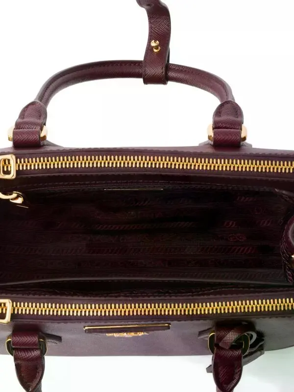 Prada Galleria Cross Body Bag - Red