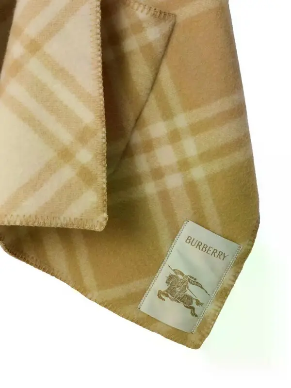 Burberry Hooded Check Cape