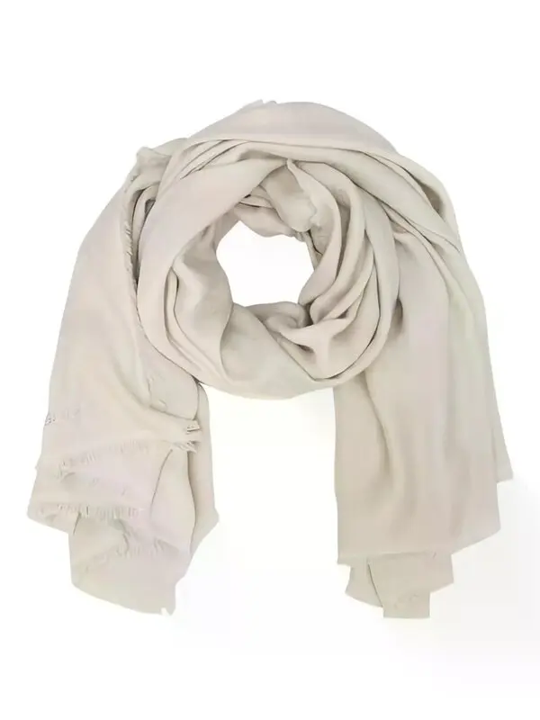 BLUGIRL Fringed Scarf - Neutrals