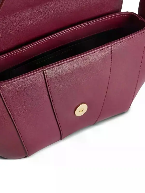 GIUSEPPE ZANOTTI Gz Day And Night Leather Shoulder Bag - Red
